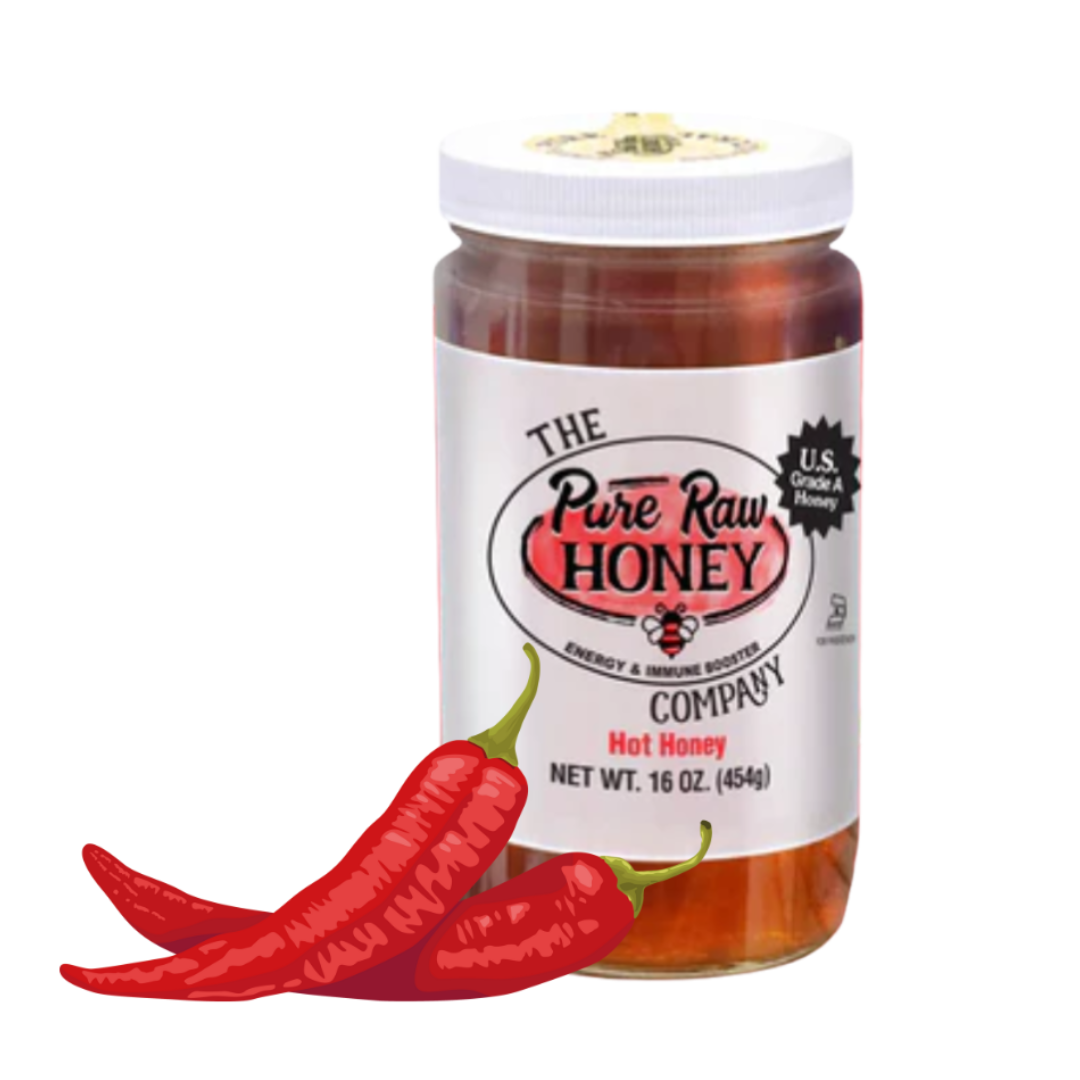 Hot Honey 16oz - Pure Raw Brands
