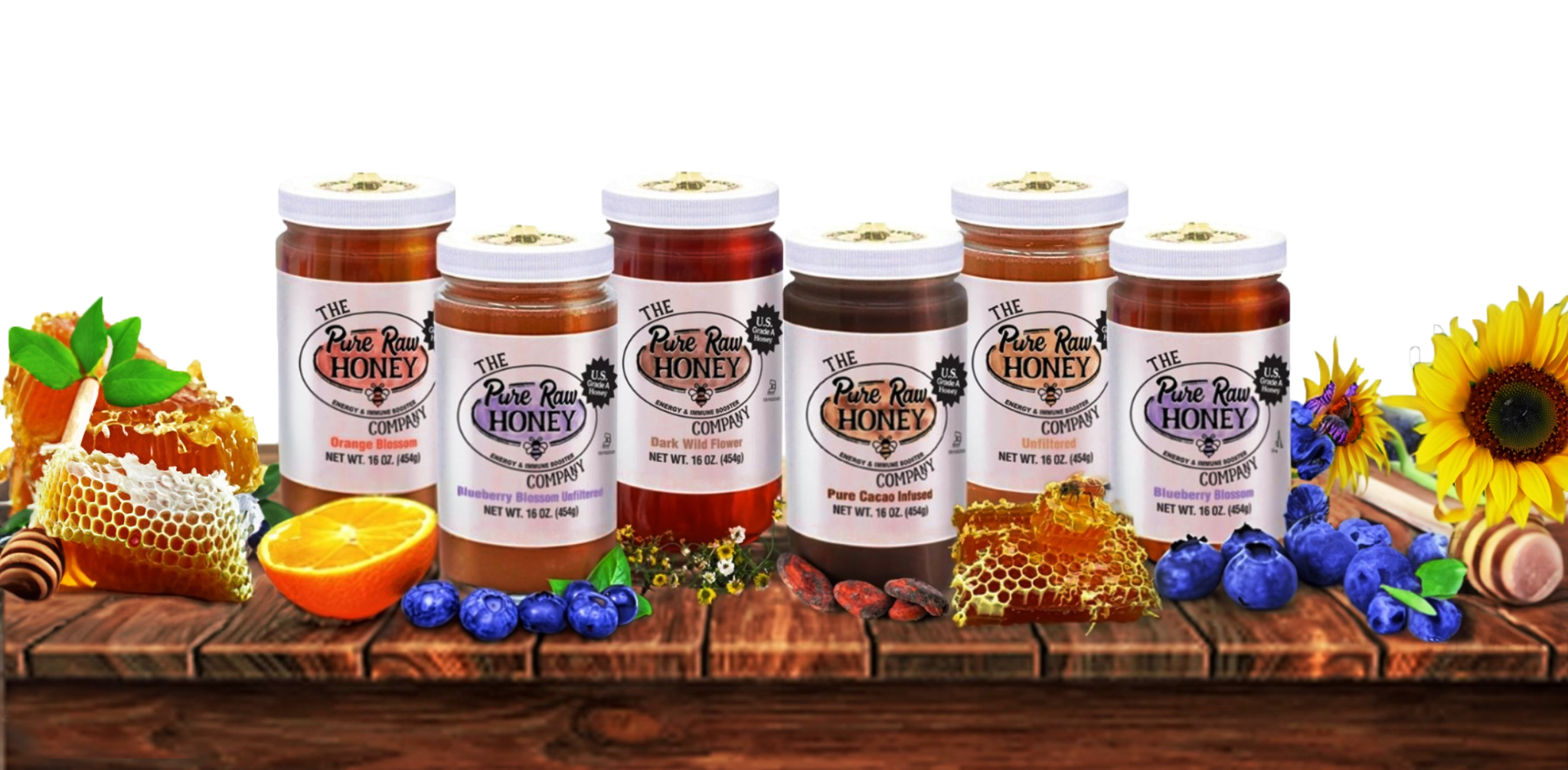Raw Honey | 100% Pure & Natural Unfiltered Honey – Pure Raw Brands